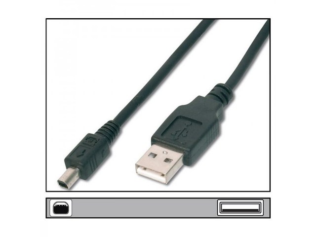 Kabl USB A-B mini 4 , 1.2m