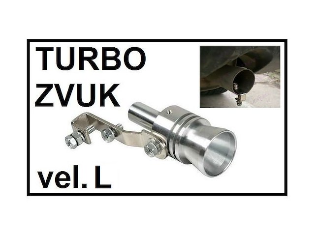 TURBO ZVUK - Pistaljka za auspuh - velicina L