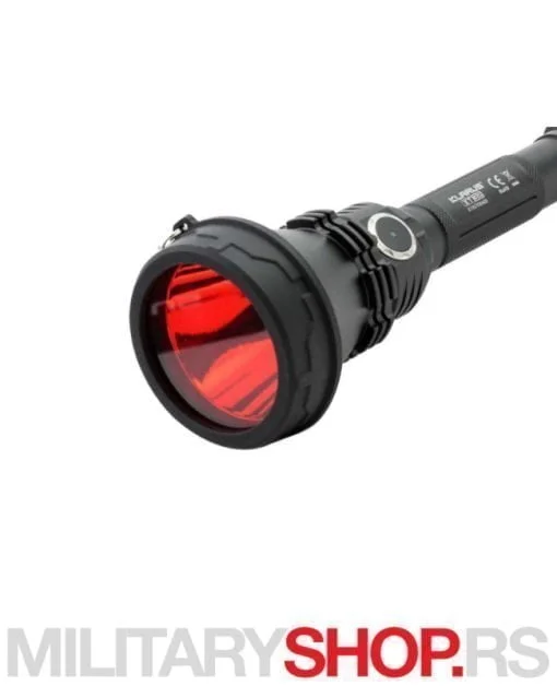 Crveni filter za lampu Klarus XT32