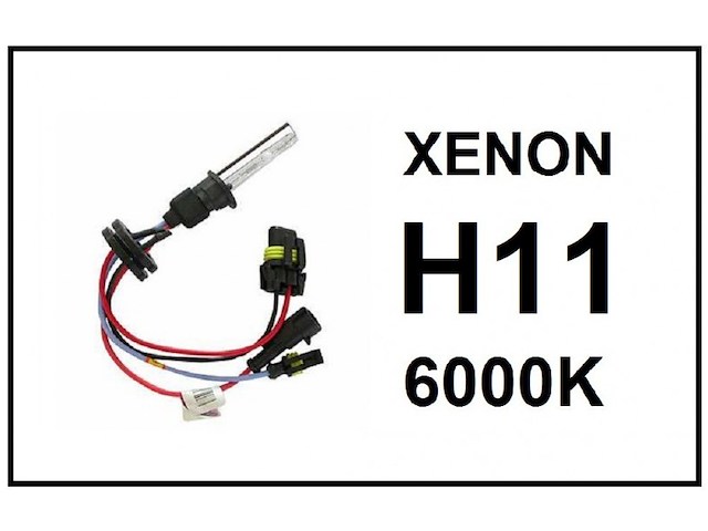 H11 XENON sijalica - 6000K - 35W - 1 komad