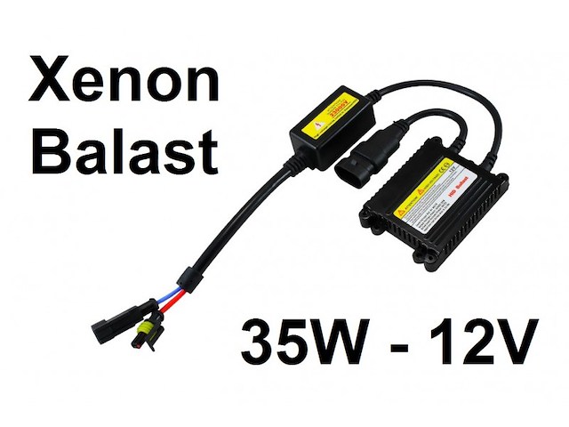 Xenon balast - slim - 35W - 12V - univerzalan