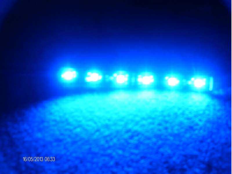 LED TRAKA 1KOM. OD 10 CM-PLAVE BOJEvodootporna