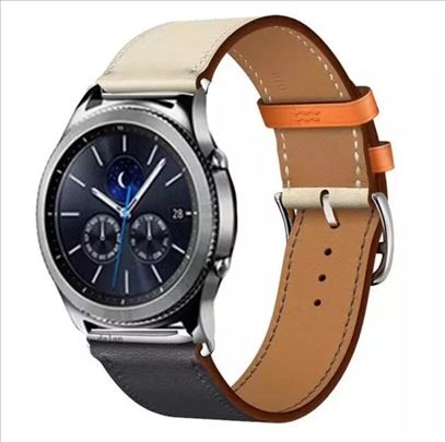Narukvica za Samsung i Huawei satove,kožne, 2 boje