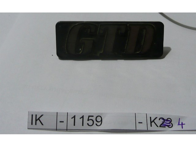 Znak GTD od Renault