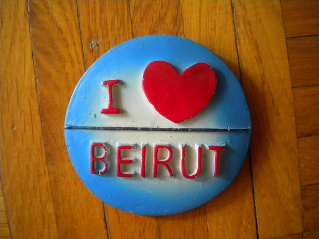 BEIRUT, magnet za frizider