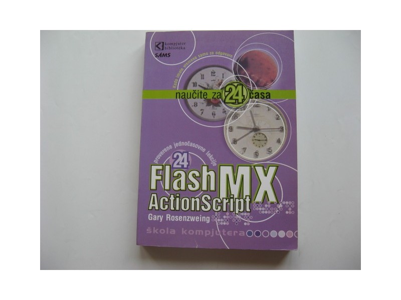 Flash MX ActionScript, naučite za 24 časa