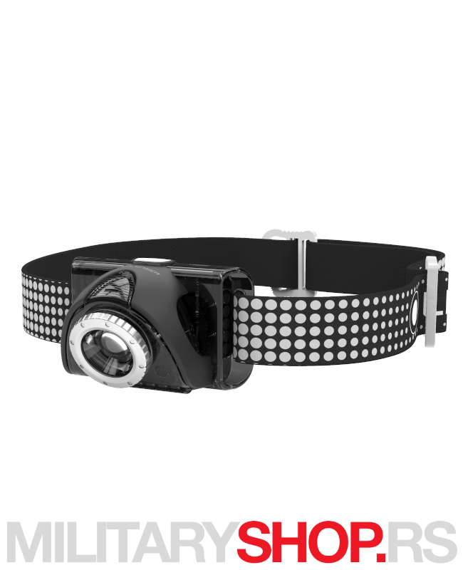 Crna Led Lenser čeona lampa SEO7-R