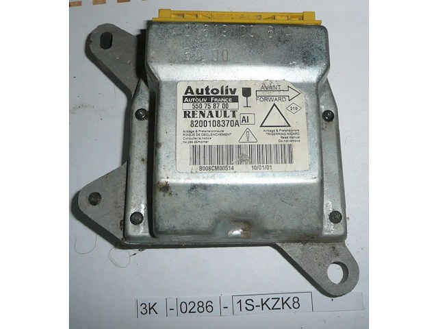 Renault 8200108370A Laguna 2  centrala za Airbag Contro