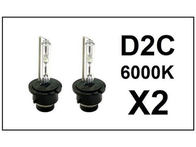 D2C XENON sijalica - 6000K - 35W - 2 komada