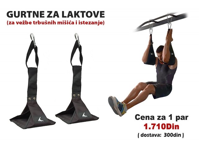 Gurtne za laktove / gurtne za trbušnjake