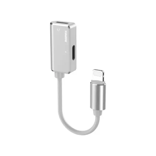 Adapter Remax za slusalice I punjenje iPhone RL-LA02i beli