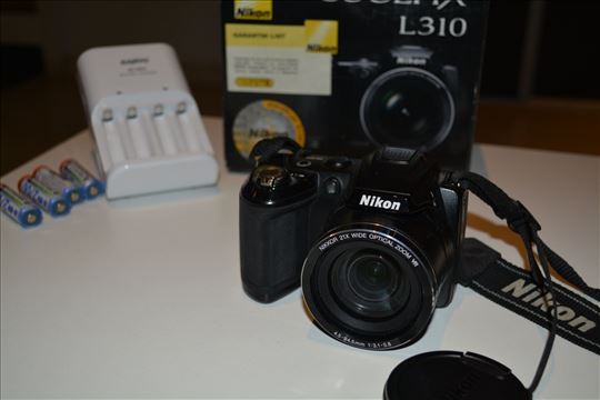 Nikon digitalni fotoaparat Coolpix L310 black
