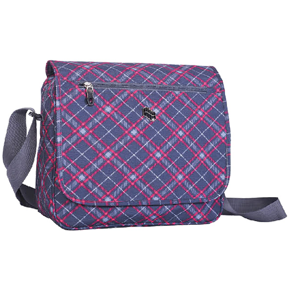 Torba na rame Cyclamen Plaid 120347