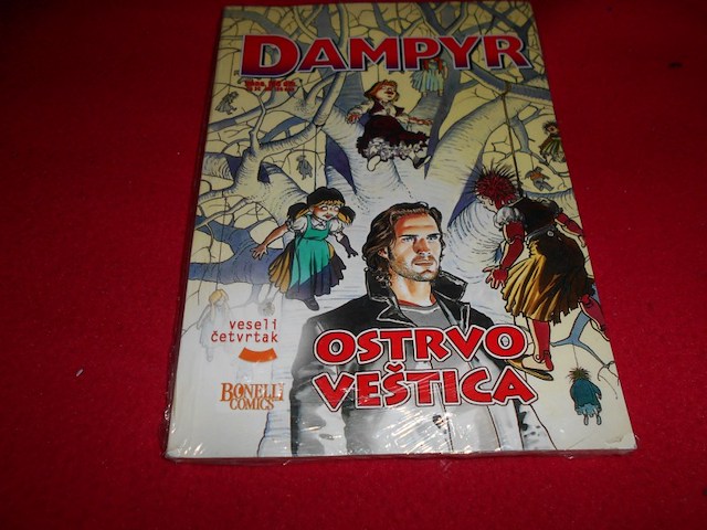 Dampyr,ostrvo veštica,veseli četvrtak,bonelli