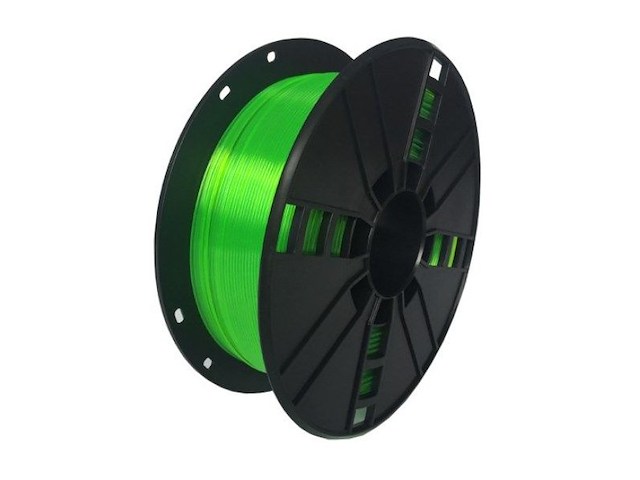 3DP-PETG1.75-01-G PETG Filament za 3D stampac 1.75mm, kotur 1KG Green