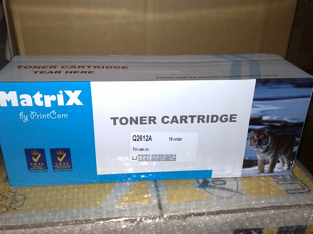 Toner HP 12A Matrix za laserske stampace NOVO!