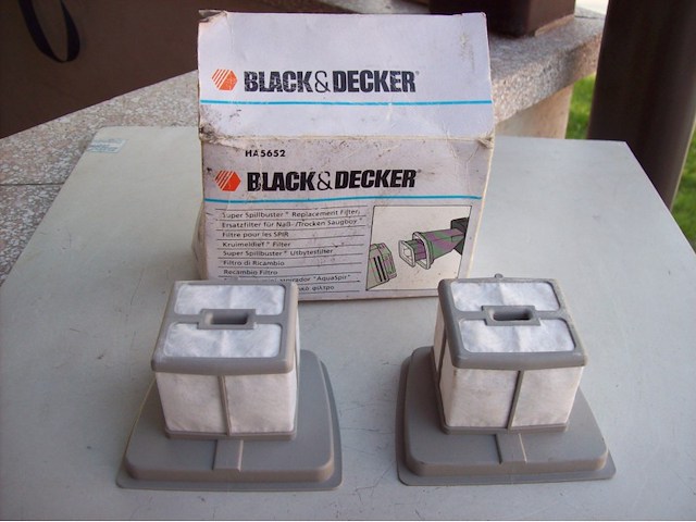 Filteri za Black &; Decker usisivac HC425 i HC435 novo