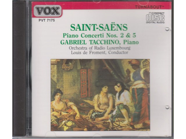 cd / SAINT-SAENS - Piano Concerti Nos. 2 &; 5 - perfektt