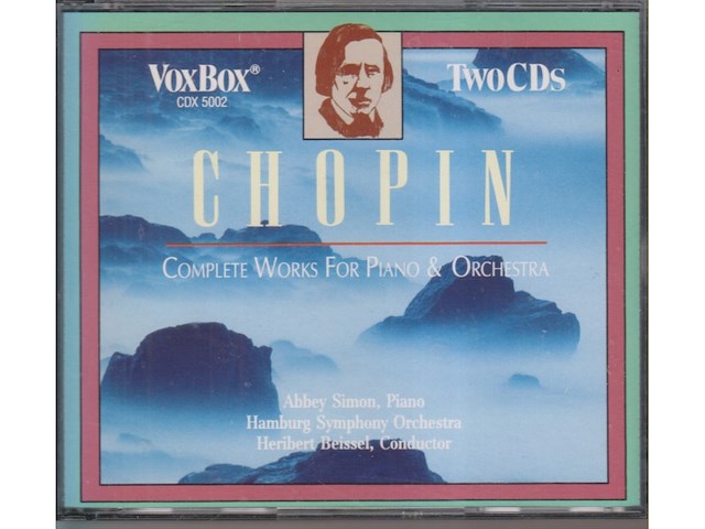 cd / CHOPIN COMPLETE WORKS FOR PIANO &; ORCHESTRA + 2 CD
