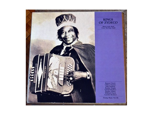 Swamp Music Vol 3: Kings Of Zydeco - Black Creole Music