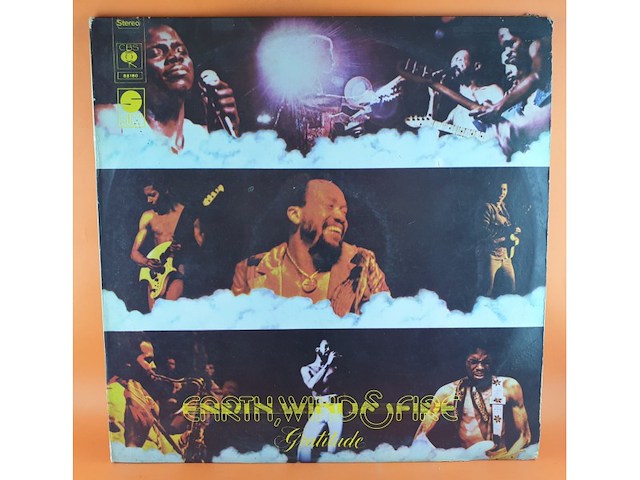 Earth, Wind &;; Fire ‎– Gratitude, 2 x LP