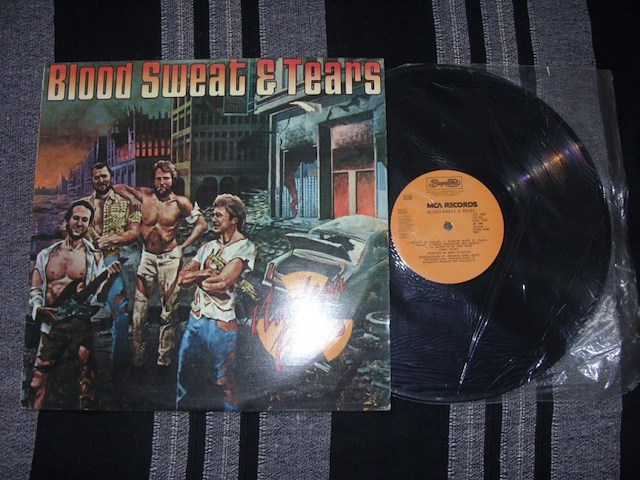 Blood Sweat &;; Tears ‎– Nuclear Blues LP Beograd Disk