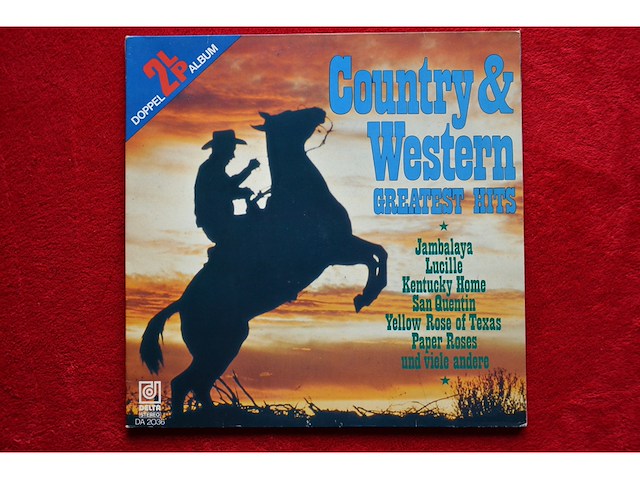 Various ‎– Country &;; Western Greatest Hits - 2LP