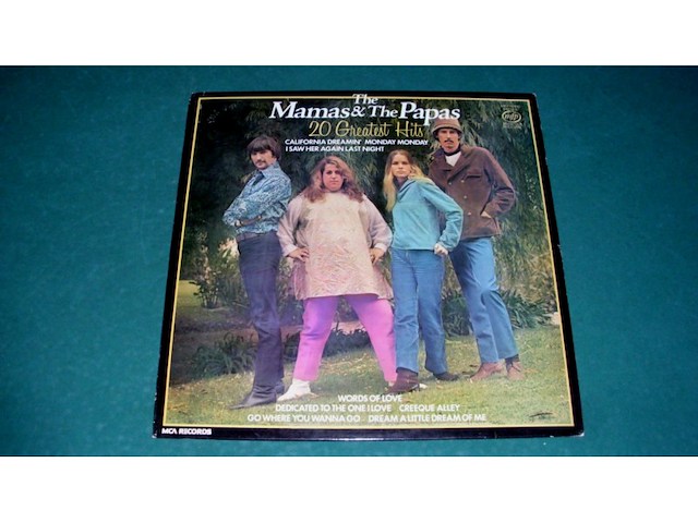 The Mamas &;; The Papas ‎– 20 Greatest Hits