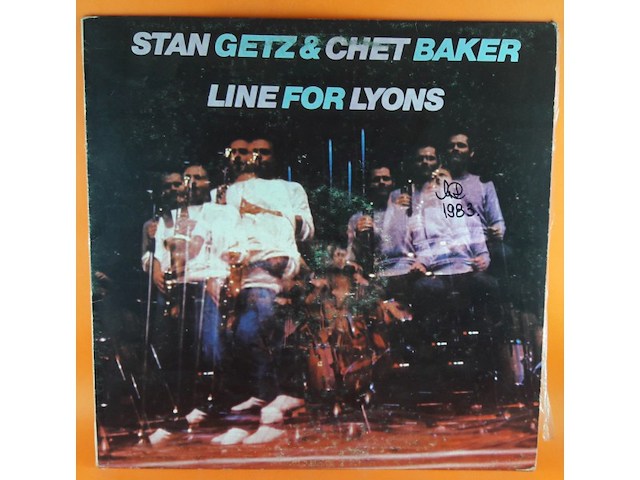 Stan Getz &;; Chet Baker ‎– Line For Lyons, LP