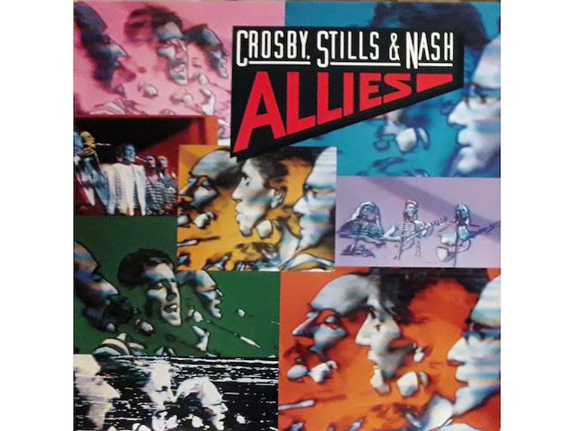 LP: CROSBY, STILS &; NASH - ALLIES (GERMANY PRESS)