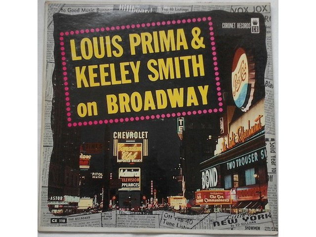 LOUIS PRIMA &; KEELEY SMITH - ON BROADWAY