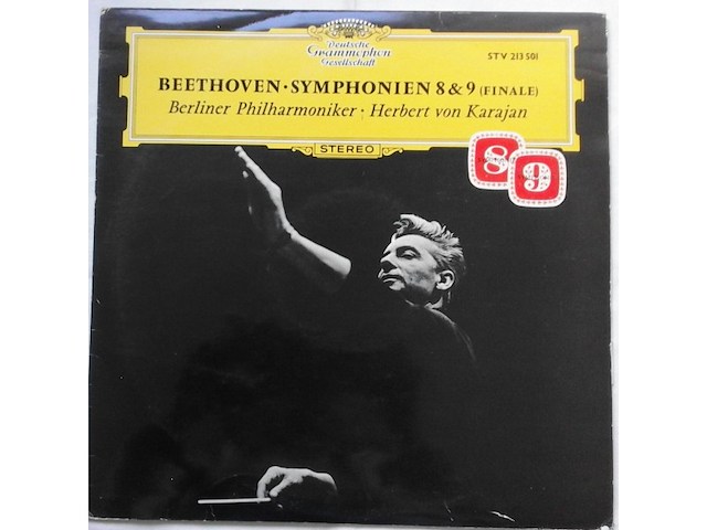 Berliner Philharmoniker-Bethoven Symphonien 8 &; 9