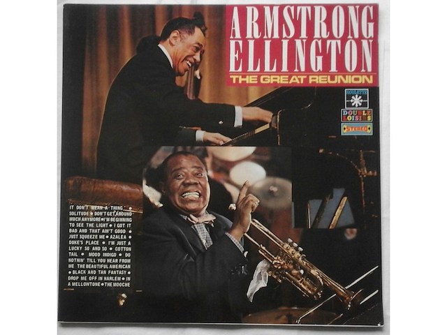 Armstrong  &;  Ellington  -  2LP The  great  reunion