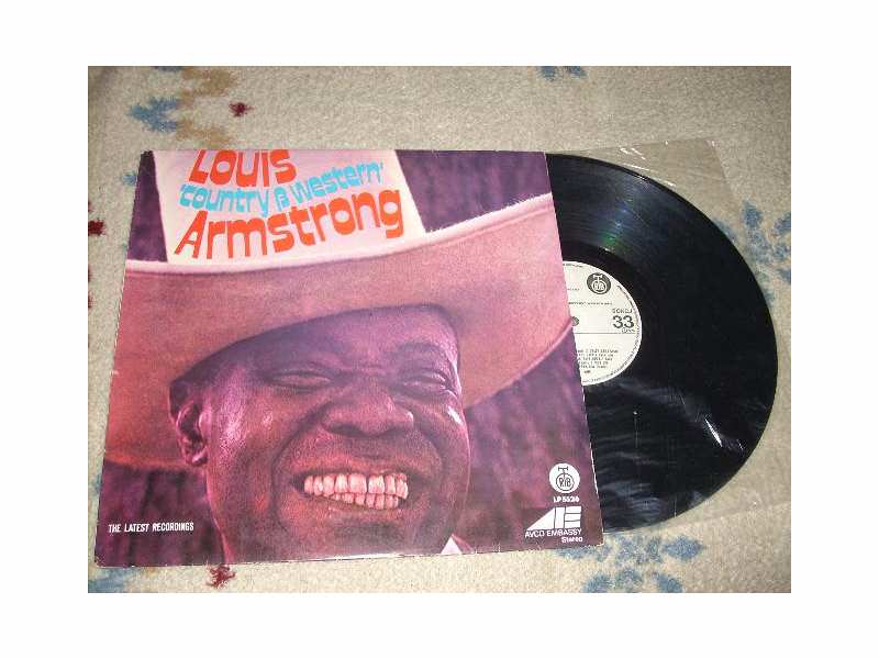 Louis Armstrong - `Country &; Western` Armstrong LP RTB