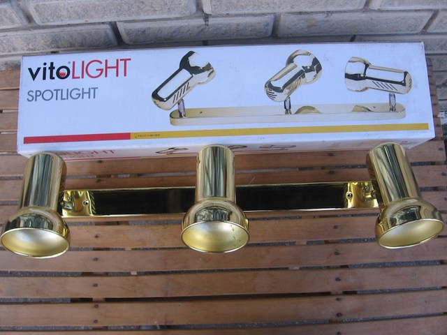 Spot lampa zuta 3/R80