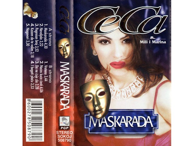 Ceca &;; Mili I Marina ‎– Maskarada / KASETA /