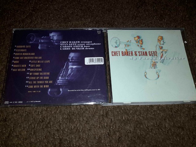 Chet Baker &; Stan Getz - My funny valentine , ORIG.