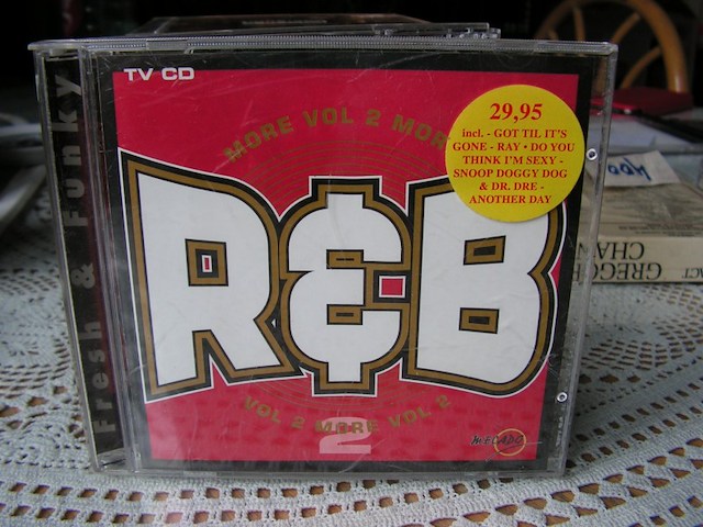 MORE R&;B VOL.2-KOMPILACIJA-ORIGINAL CD