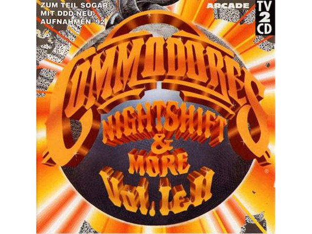 Commodores ‎– Commodores Hits Vol. I &;; II 2CD