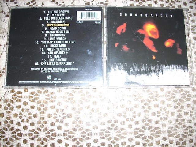 Soundgarden ‎– Superunknown CD A&;;M Records Europe 1994.