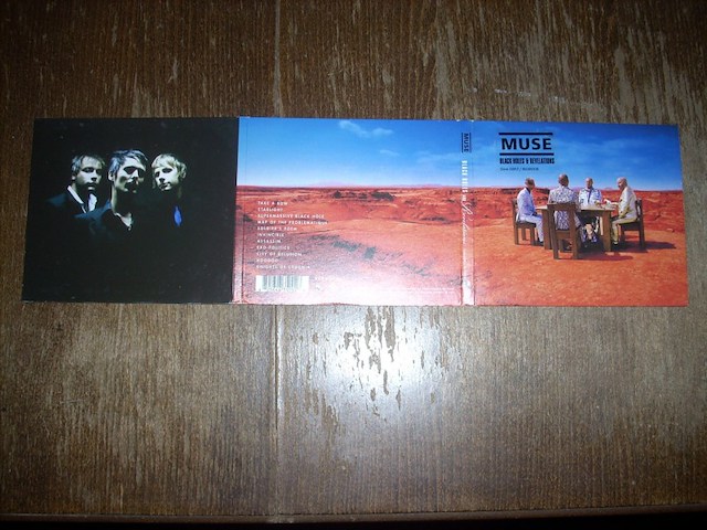 Muse ‎– Black Holes &;; Revelations CD Digipak Warner EU