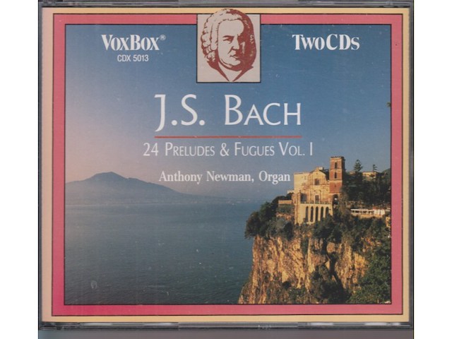 cd / Bach + 24 Preludes &;; Fugues Vol. I - ekstra !!!!!!