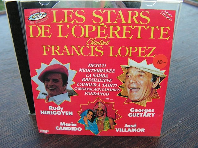 LES STARS DE L&;amp;#039;OPERETTE-FRANCIS LOPEZ-REDAK CD