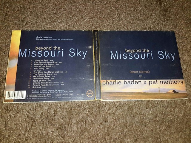 Haden &; Metheny - Beyond the Missouri sky , ORIGINAL
