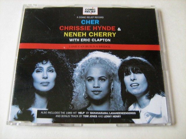 Cher, Chrissie Hynde &; Neneh Cherry With Eric Clapton