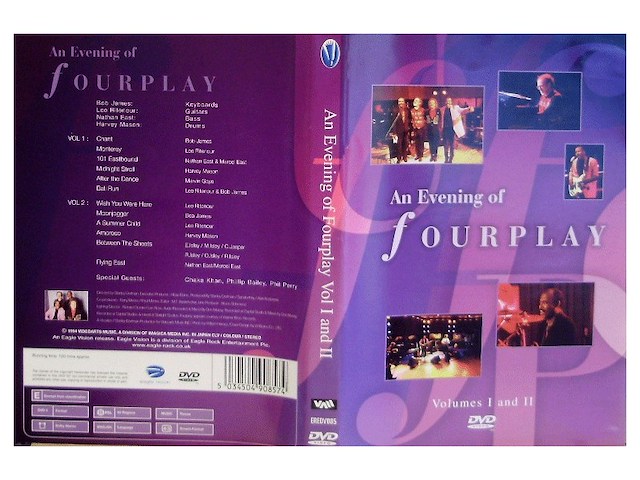 FOURPLAY - AN EVENING OF FOURPLAY VOLUME I &;; II - DVD