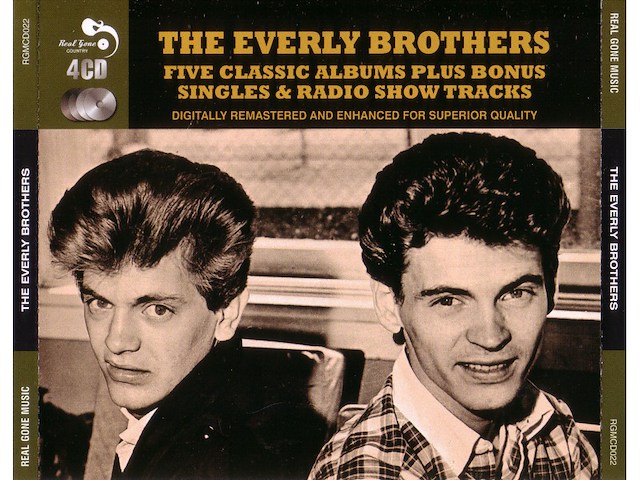 Everly Brothers - Five Classic Albums Plus Bonus Singles &;;amp; Radio Show Tracks