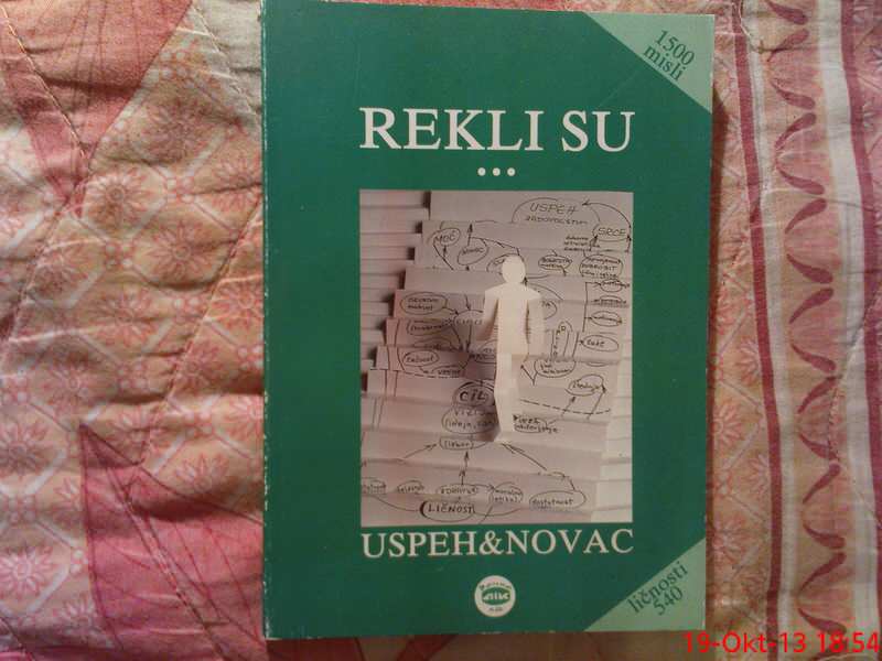 REKLI  SU . . . . . . . USPEH &; NOVAC