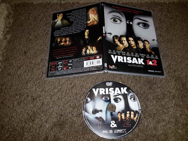 Vrisak 1 &; 2 DVD