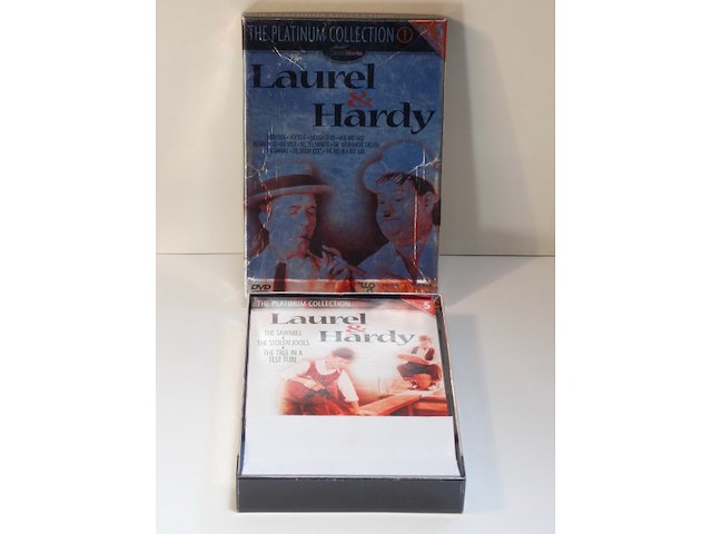 Laureel &; Hardy 5 DVD THE PLATINUM COLLECTION